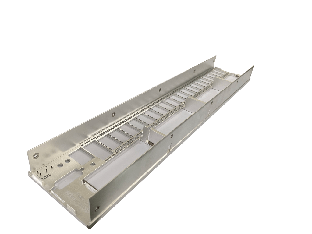 Switch backplane - XZX CNC precision manufacturing